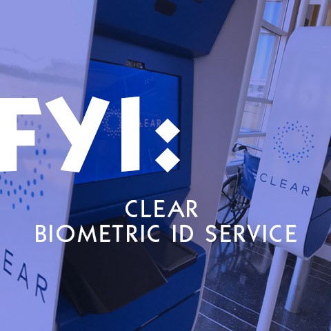 Clear Biometric ID Service - Time to sign up
